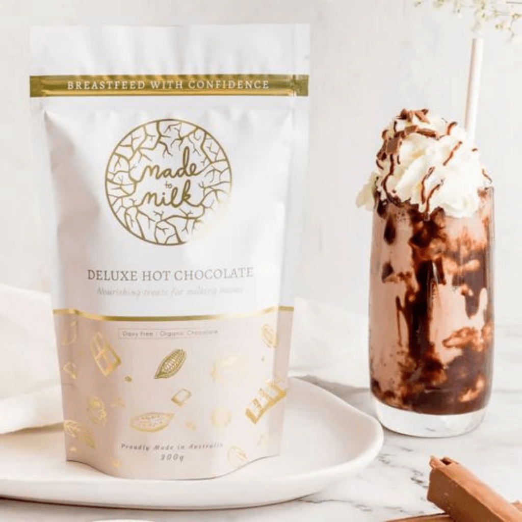 Deluxe lactation hot chocolate | tula baba